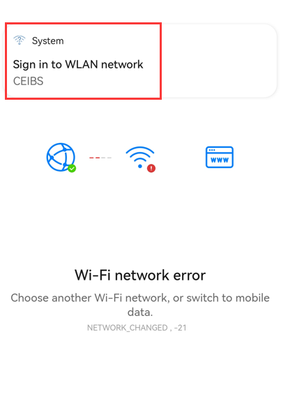 Android Device Wi-Fi Connection Guide (SSID:CEIBS) - EN